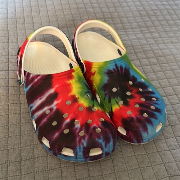 CROCS | Shoes | Crocs Multi Color Clogs | Poshmark